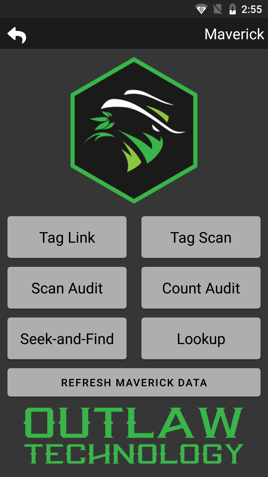 Login and Main Menu Tour - Maverick – Outlaw Technology