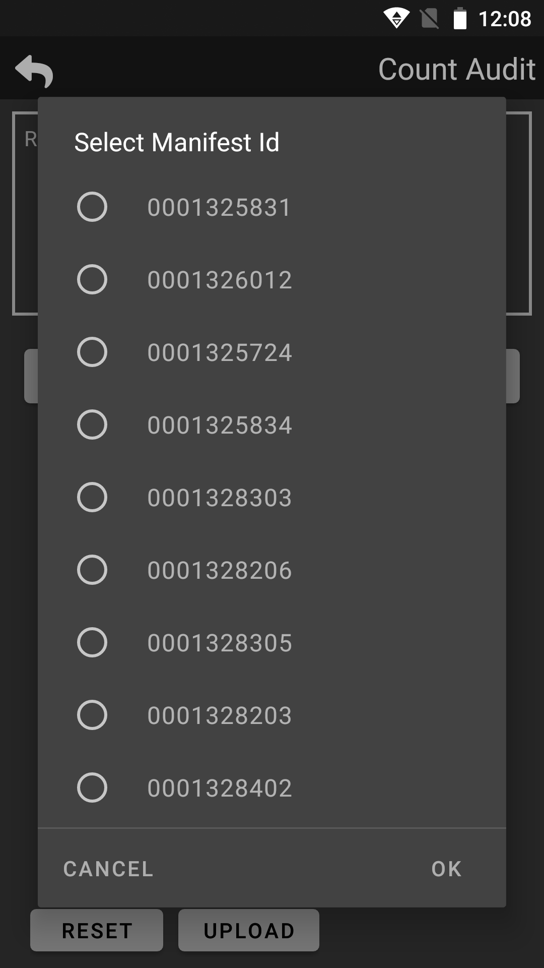 Manifest Validation – Outlaw Technology